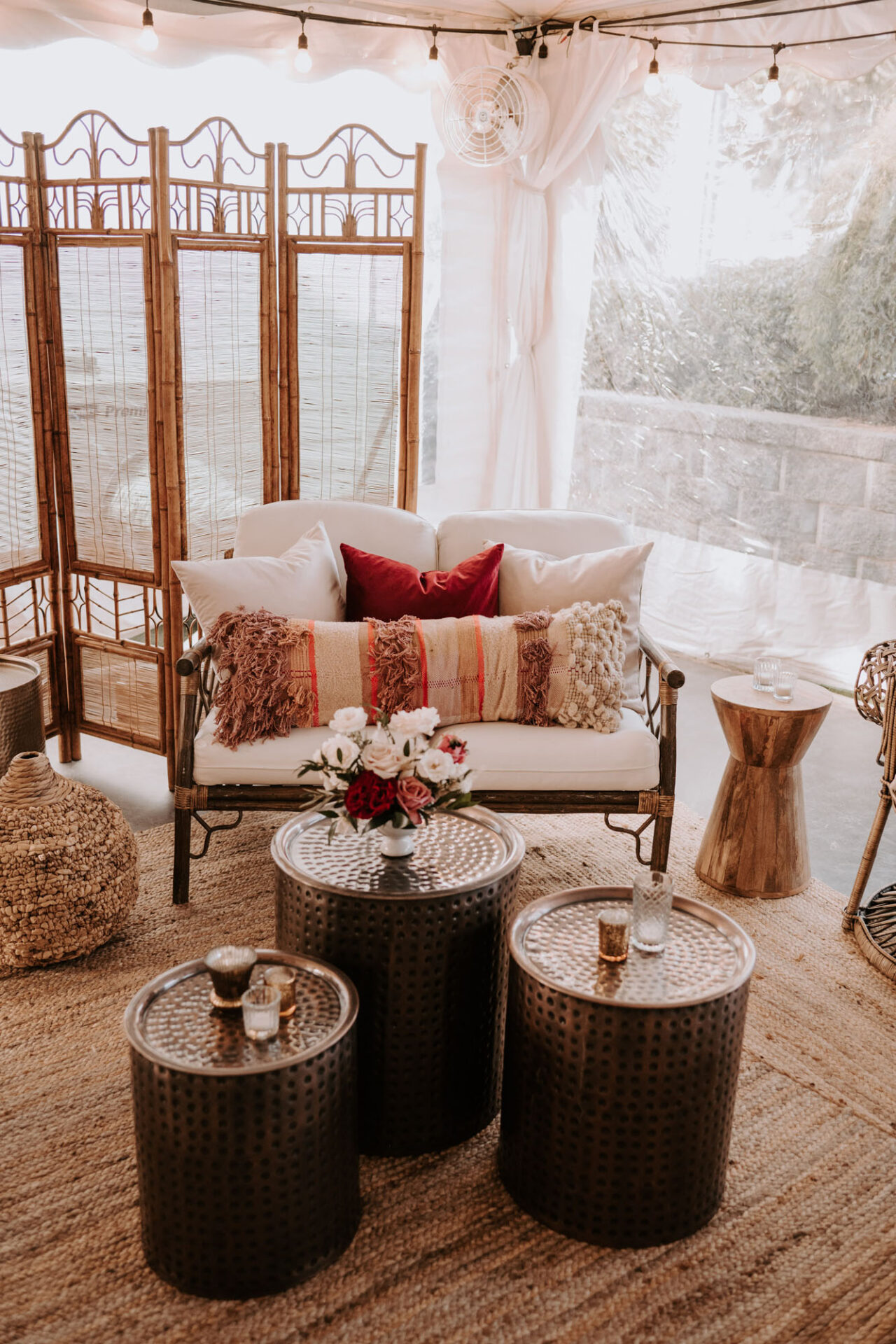 A Cozy Clean Boho Wedding | The Prettiest Pieces Inventory